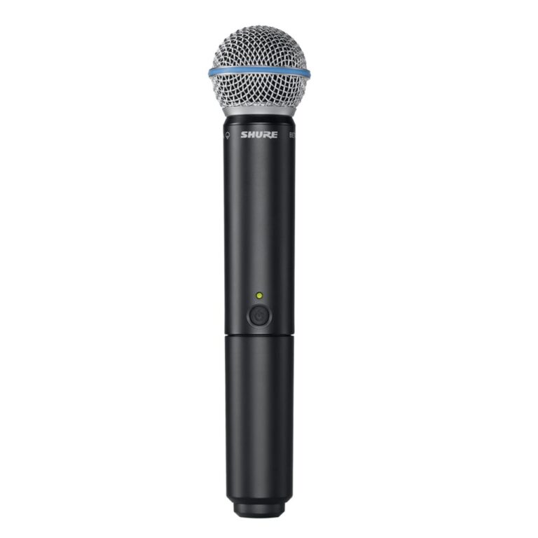 BLX24/B58 Sistema inalámbrico micrófono de mano BETA 58 SHURE – ZG Audio